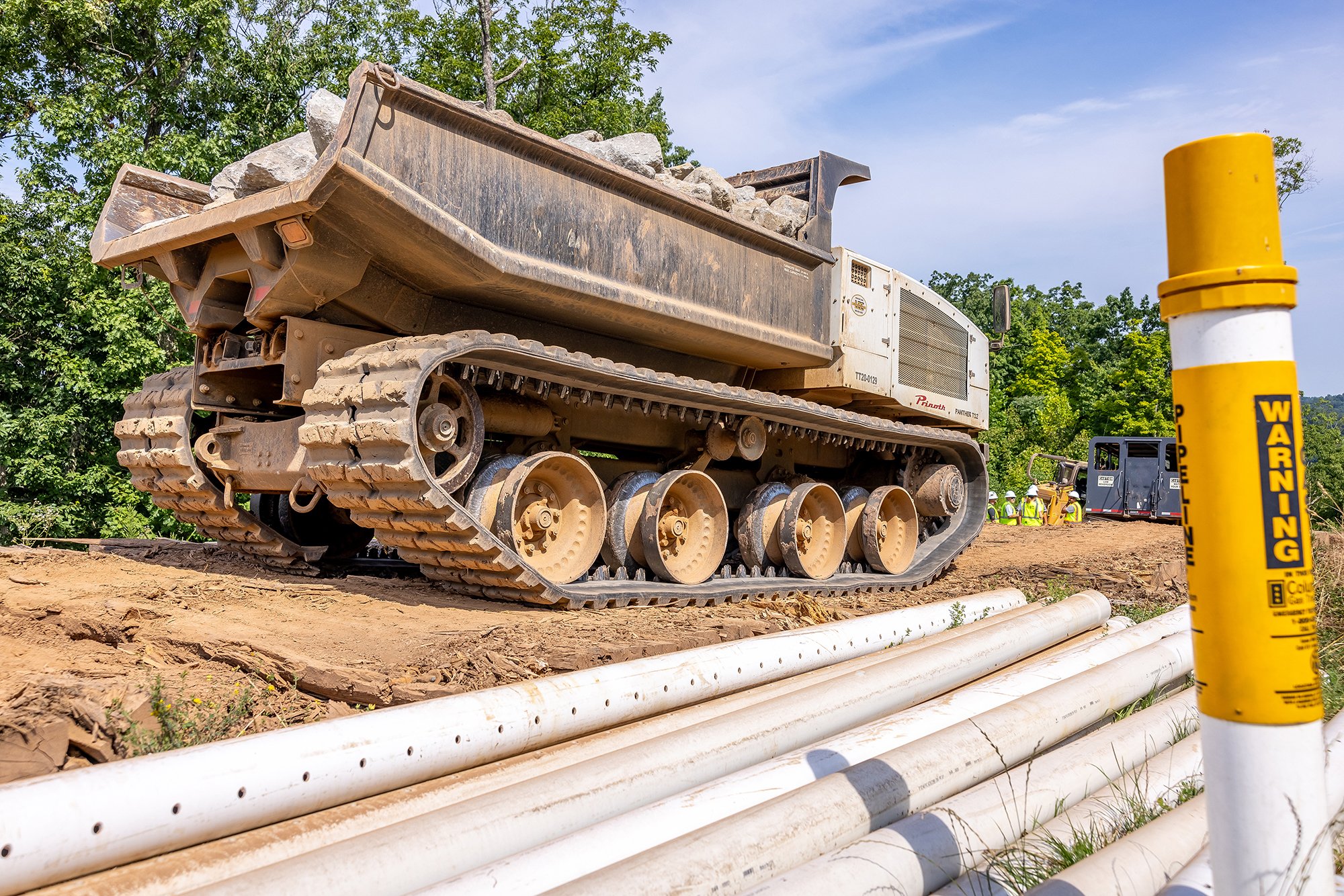 Crawler Carriers for Construction - Prinoth
