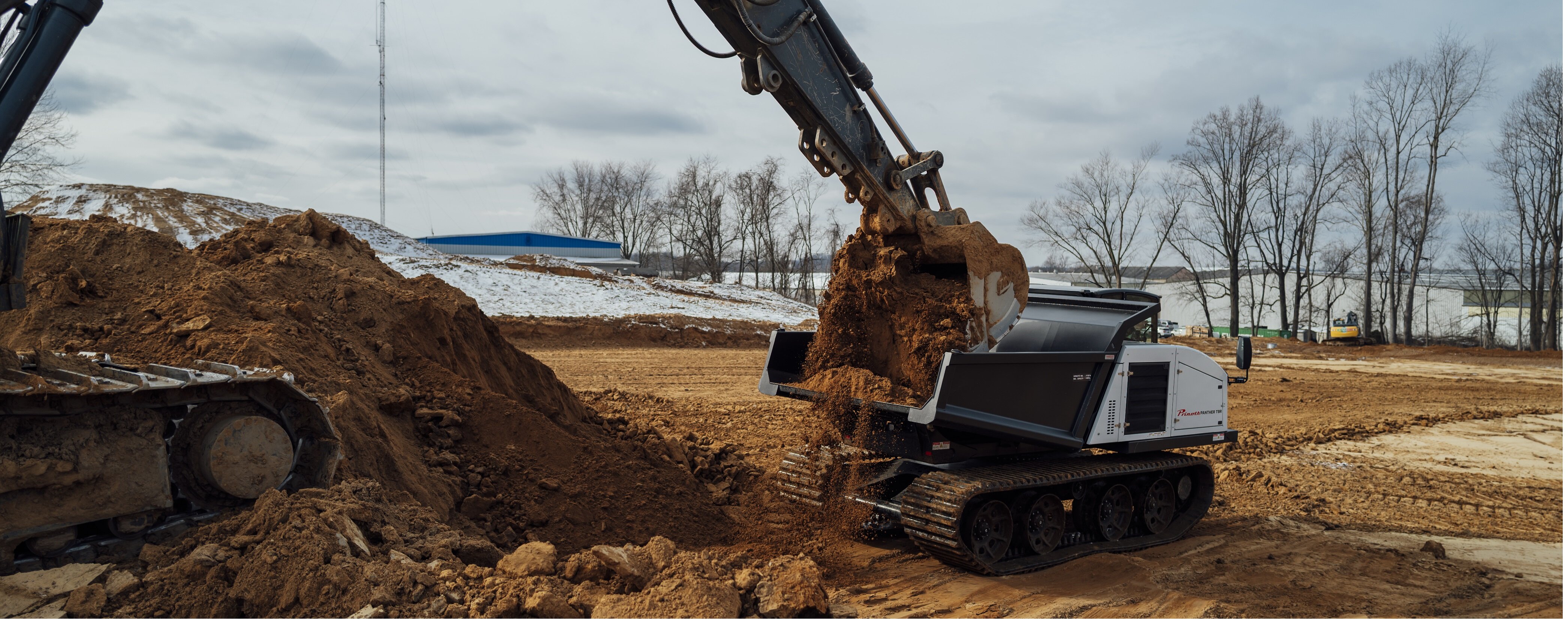 Crawler Carriers for Construction - Prinoth