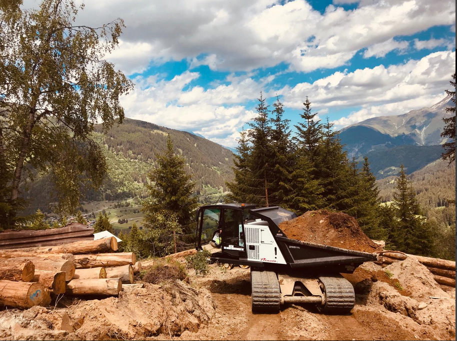 Crawler Carriers for Construction - Prinoth