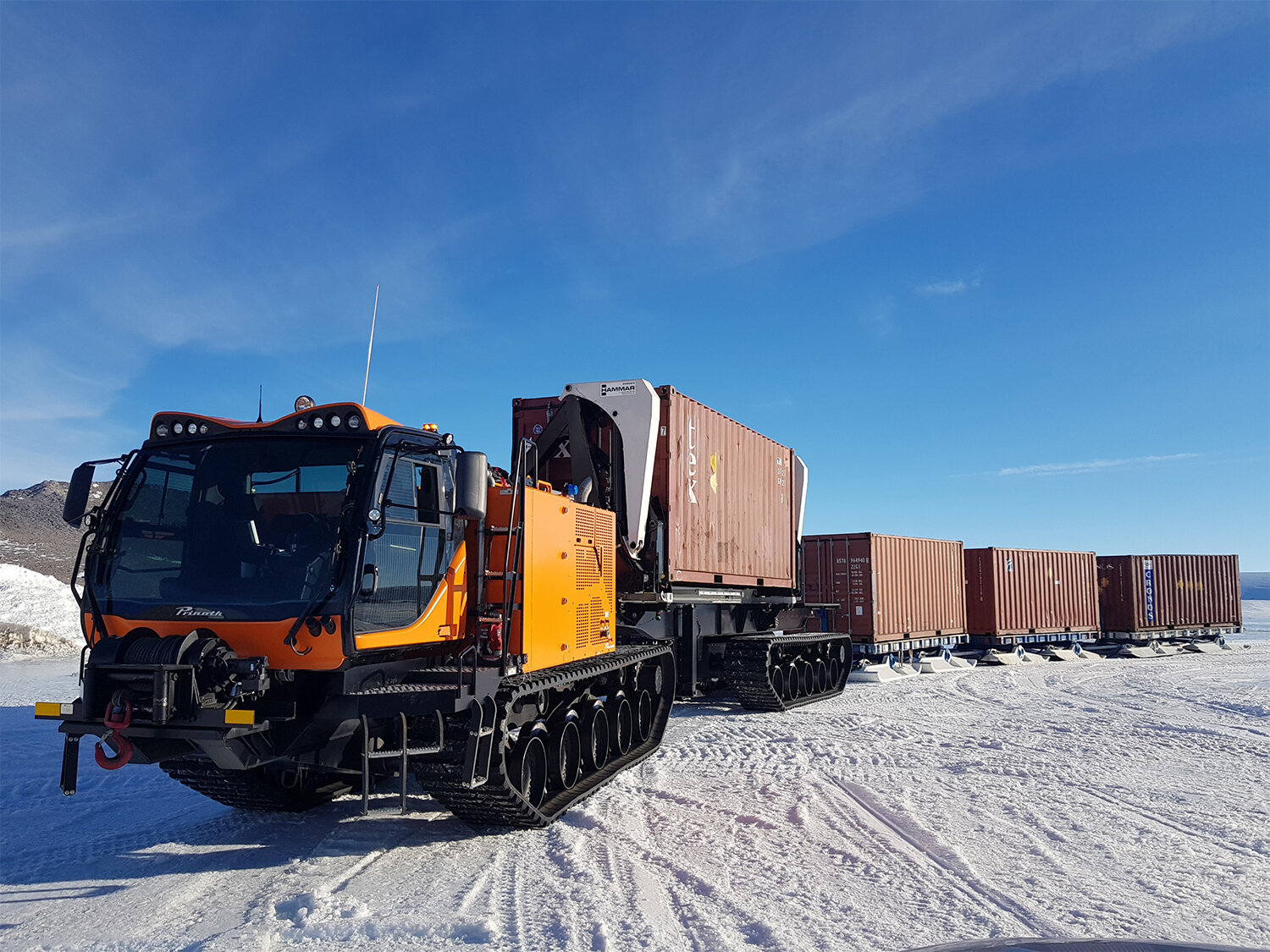 Panther XL Deployed for Antarctic Mission - Prinoth