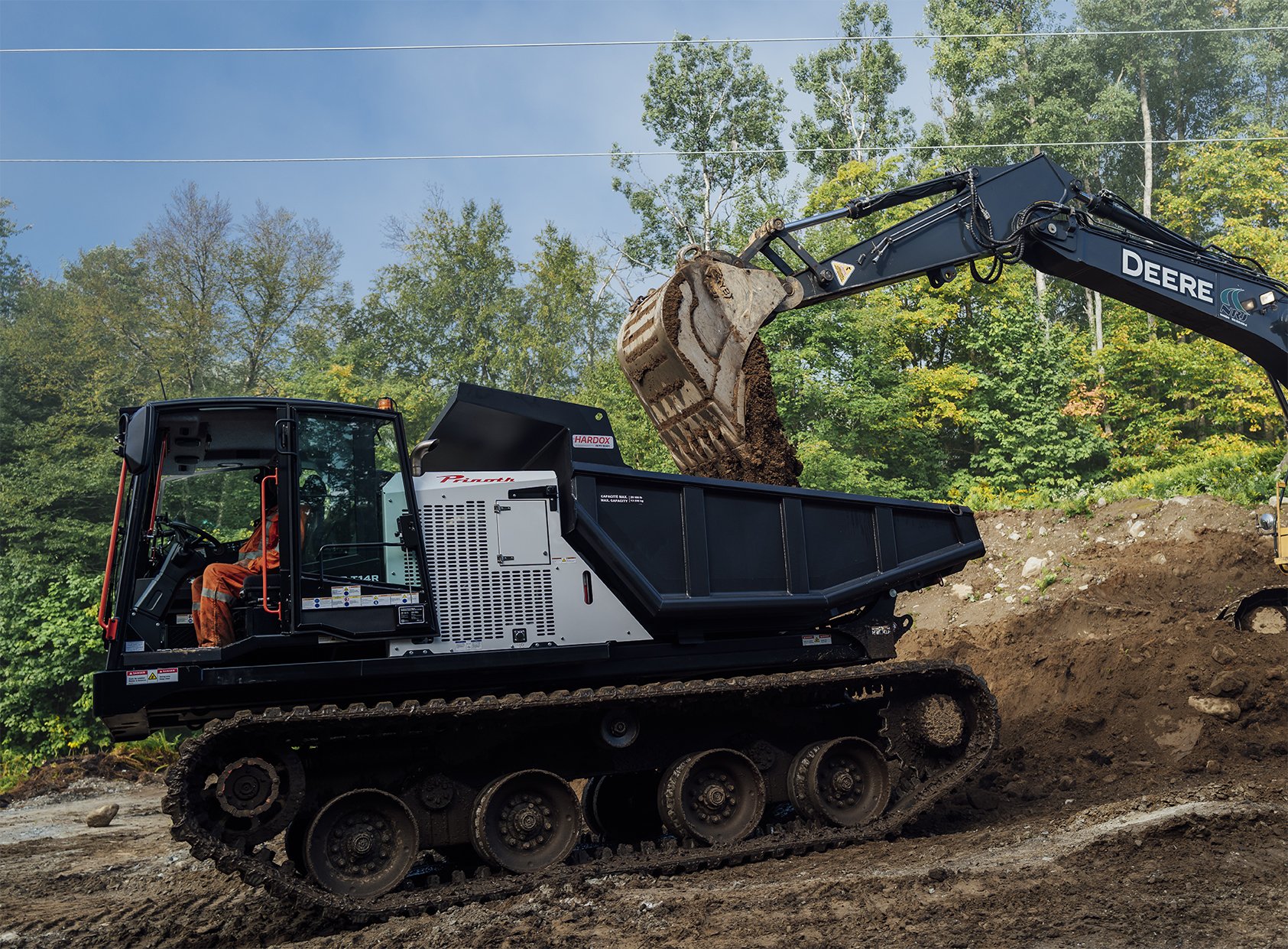 Panther T14R - Rotating Dumper - Prinoth