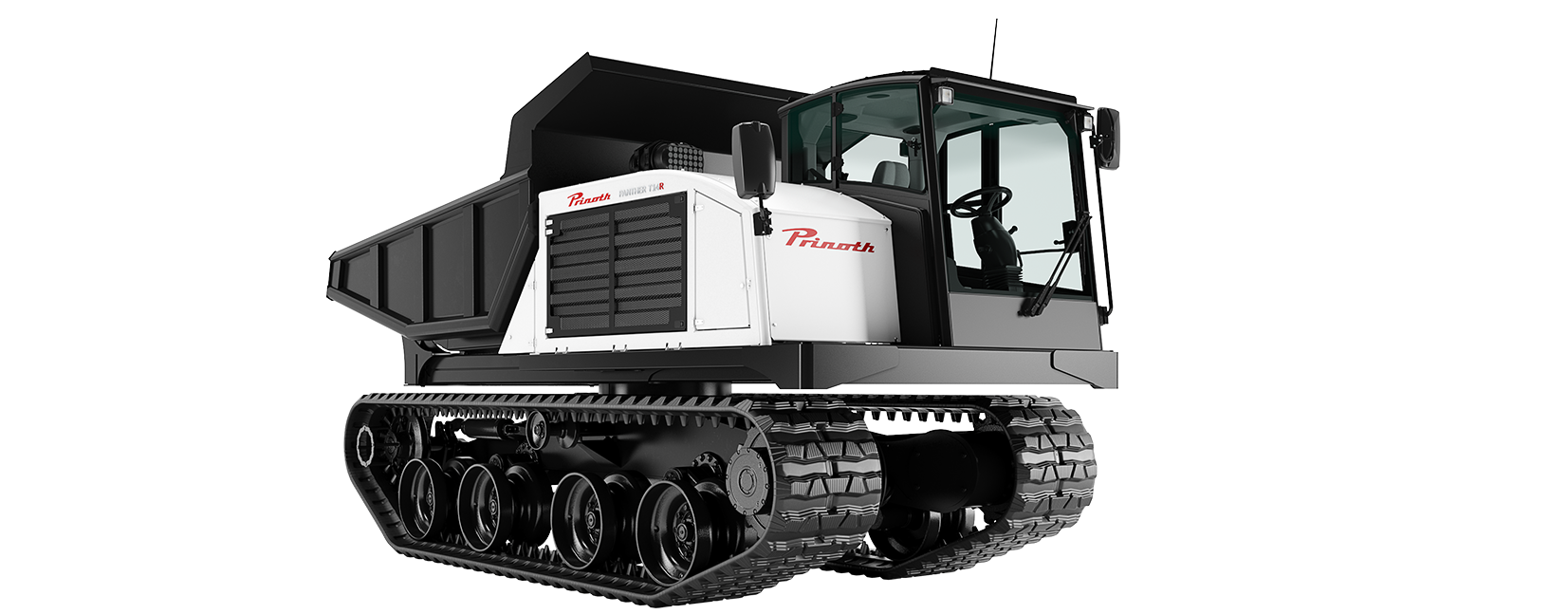 Prinoth Panther - Carries Tool you Need to Get the Job Done - Prinoth