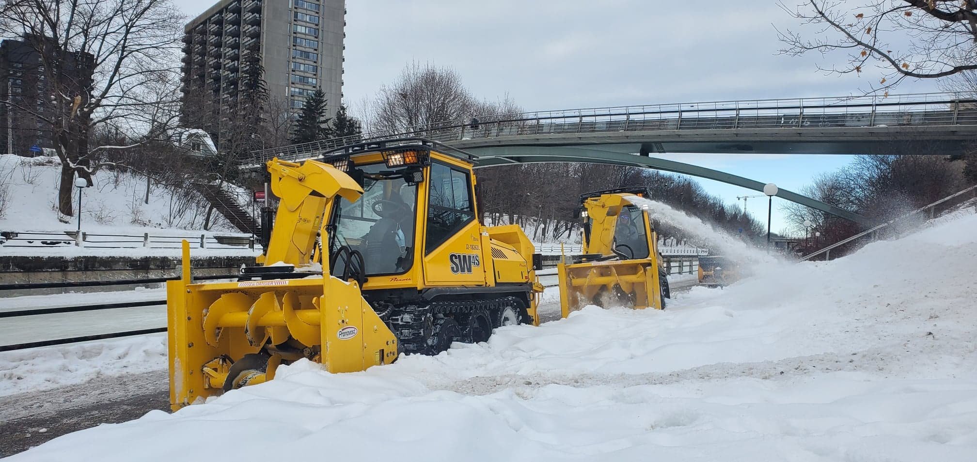 SW50 - Tracked Snow Plow - Prinoth