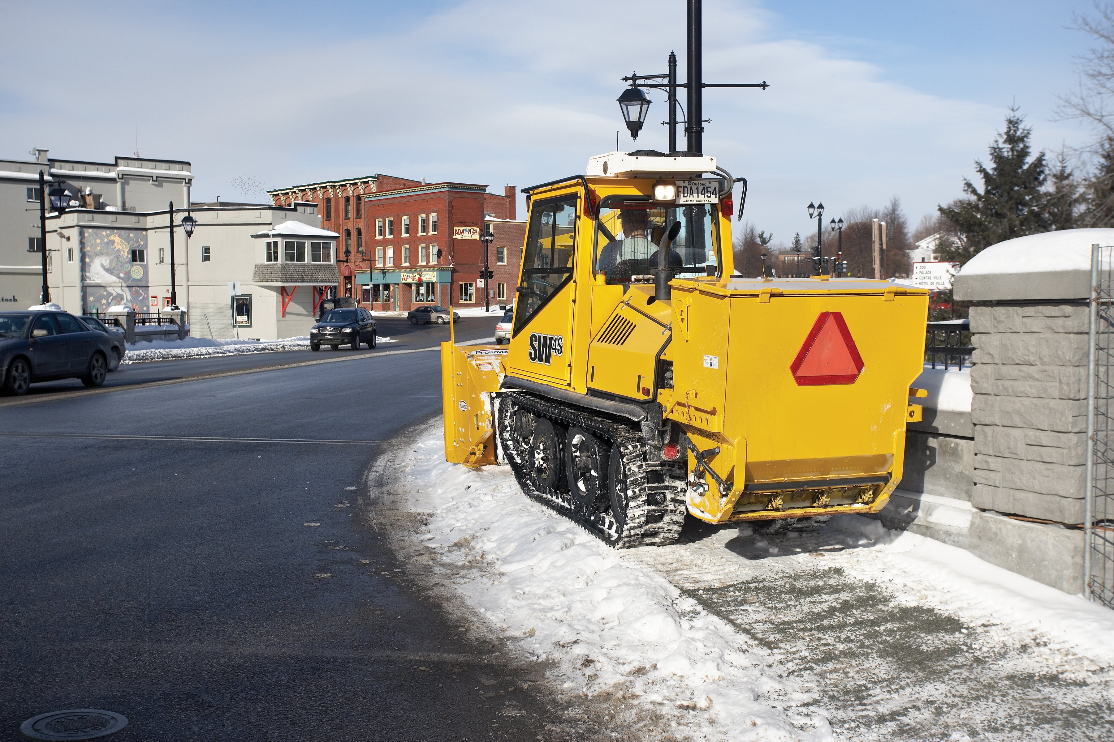 SW50 - Tracked Snow Plow - Prinoth