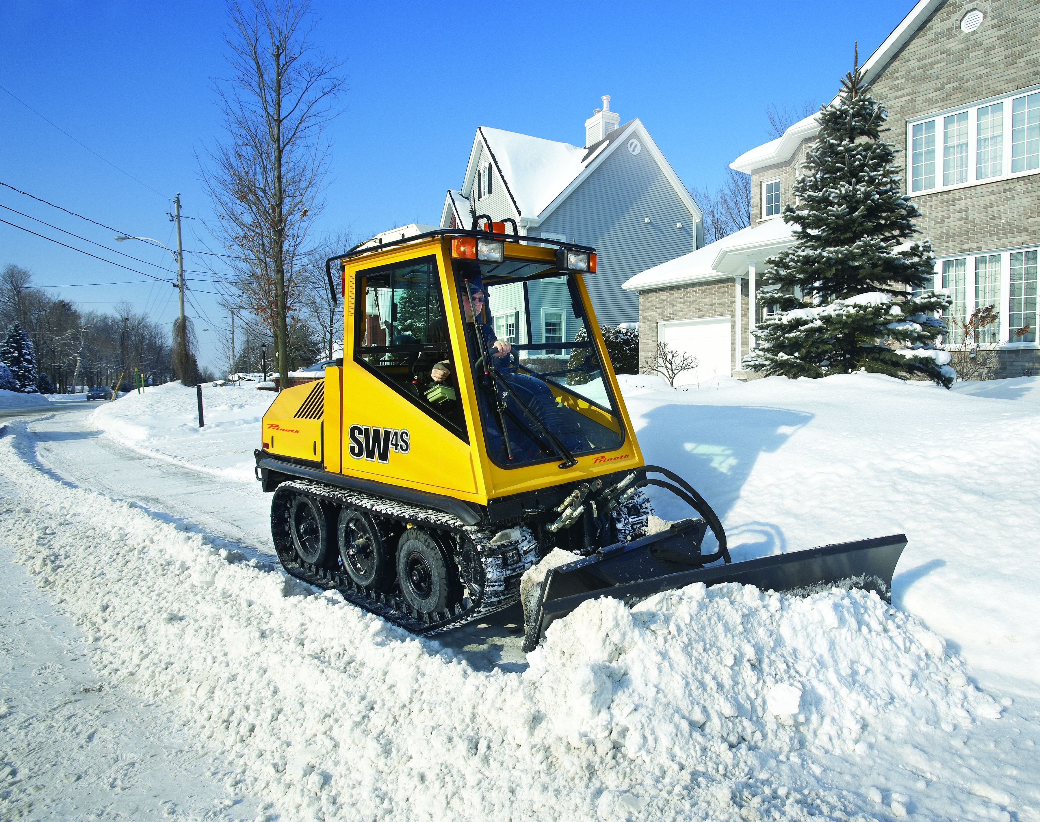 SW50 - Tracked Snow Plow - Prinoth