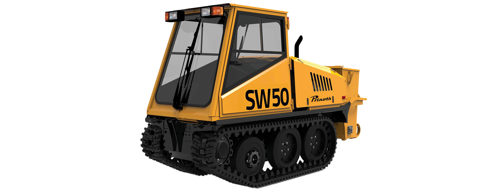 Prinoth Panther - Carries Tool you Need to Get the Job Done - Prinoth
